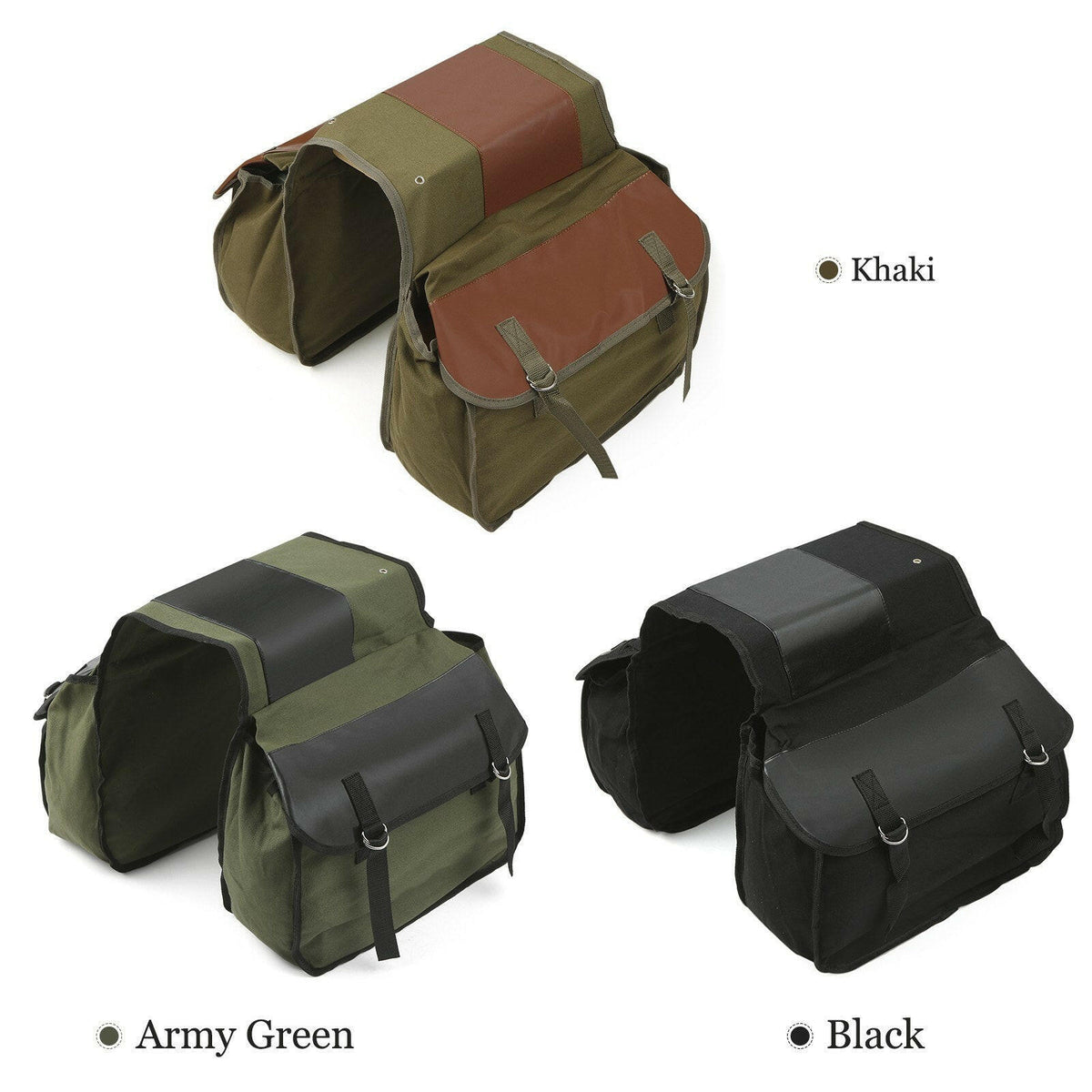 Bike Rear Seat Bag Bicycle Trunk Bag Cycling Rear Rack Double Pannier ...