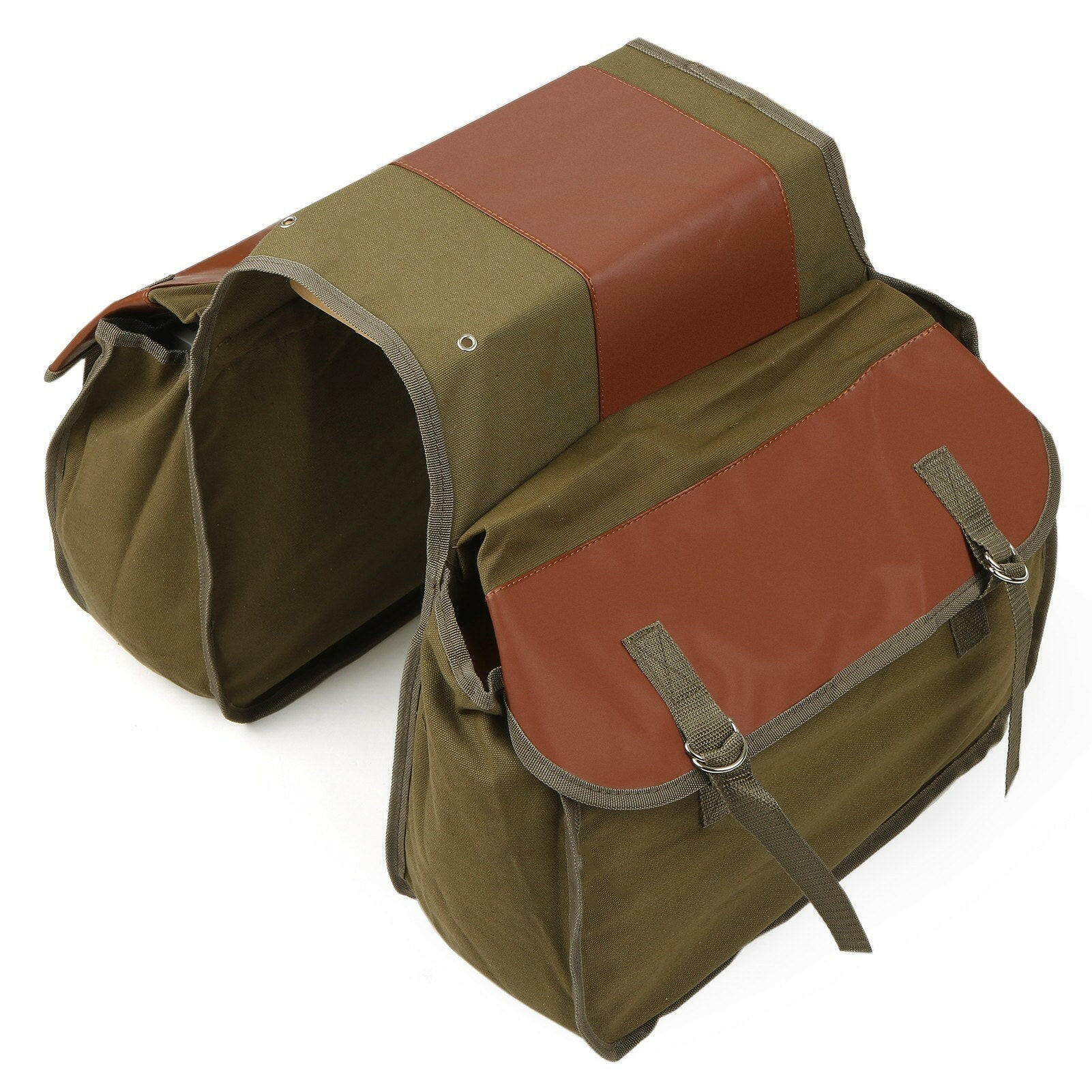 Bike Rear Seat Bag Bicycle Trunk Bag Cycling Rear Rack Double Pannier ...