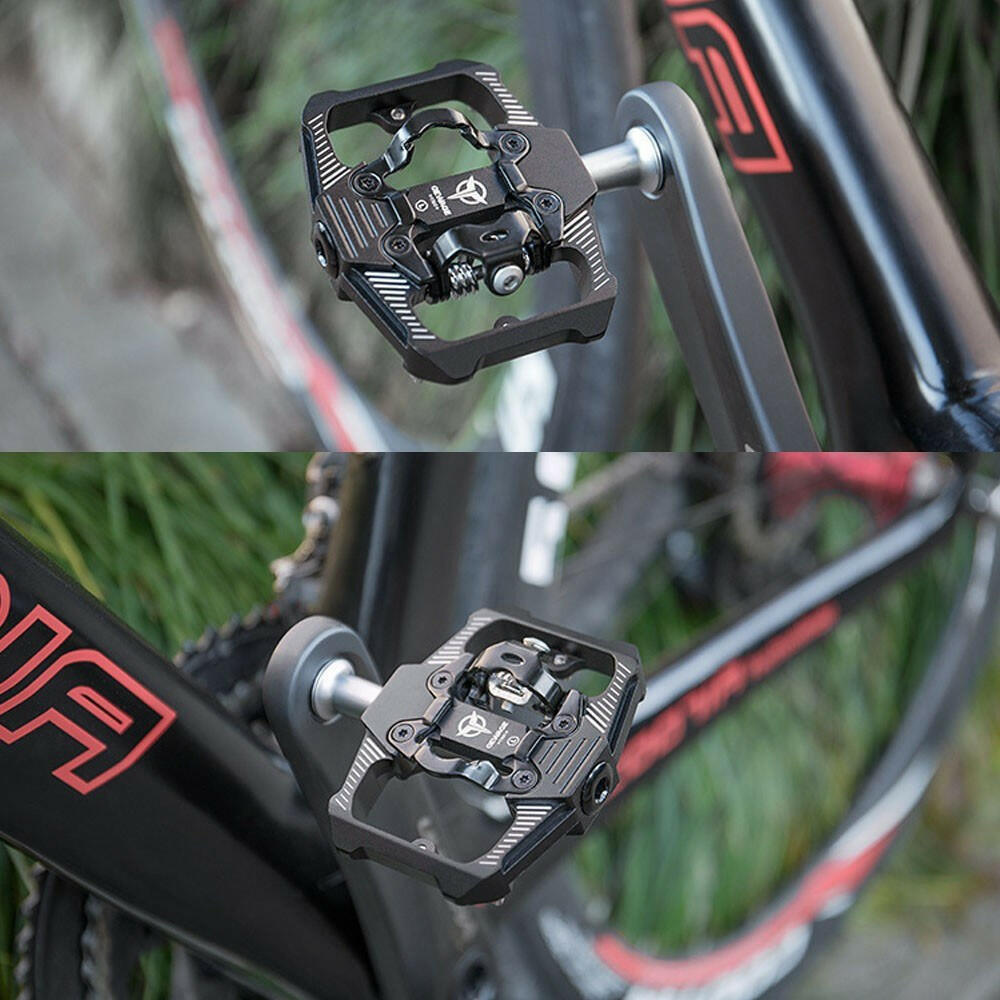 GEWAGE Bike Pedal SPD Mountain Bike Clipless Pedals Aluminum Alloy Bic
