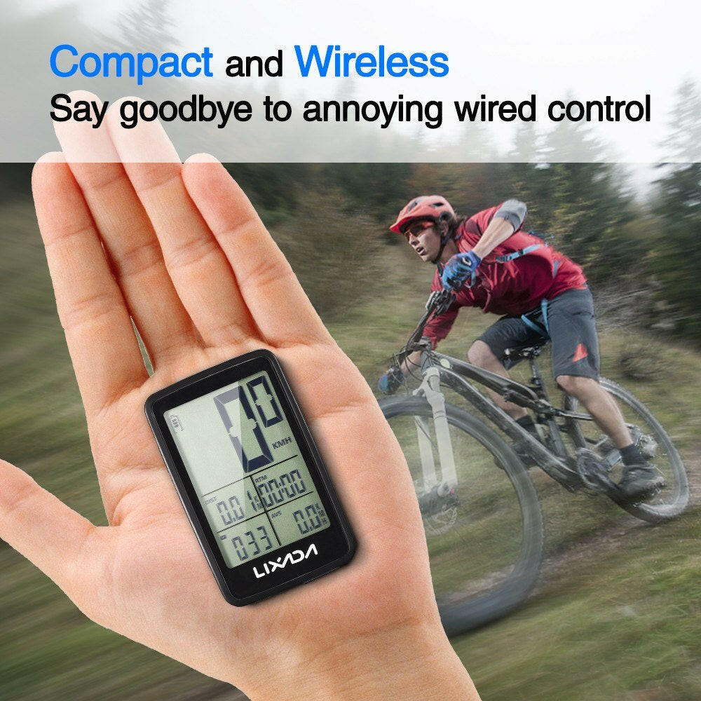 Lixada USB Rechargeable Wireless Cycling Computer | WAYBIKER