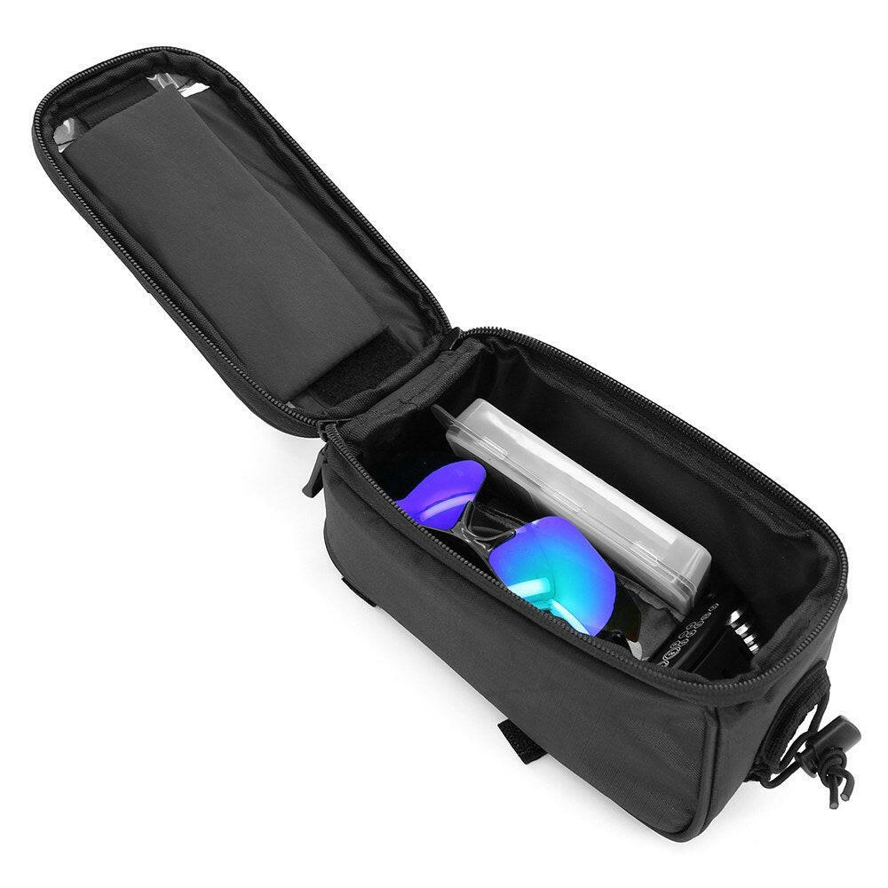 Touch Screen Waterproof Front Frame Top Tube Bicycle Pouch Hard Shell ...